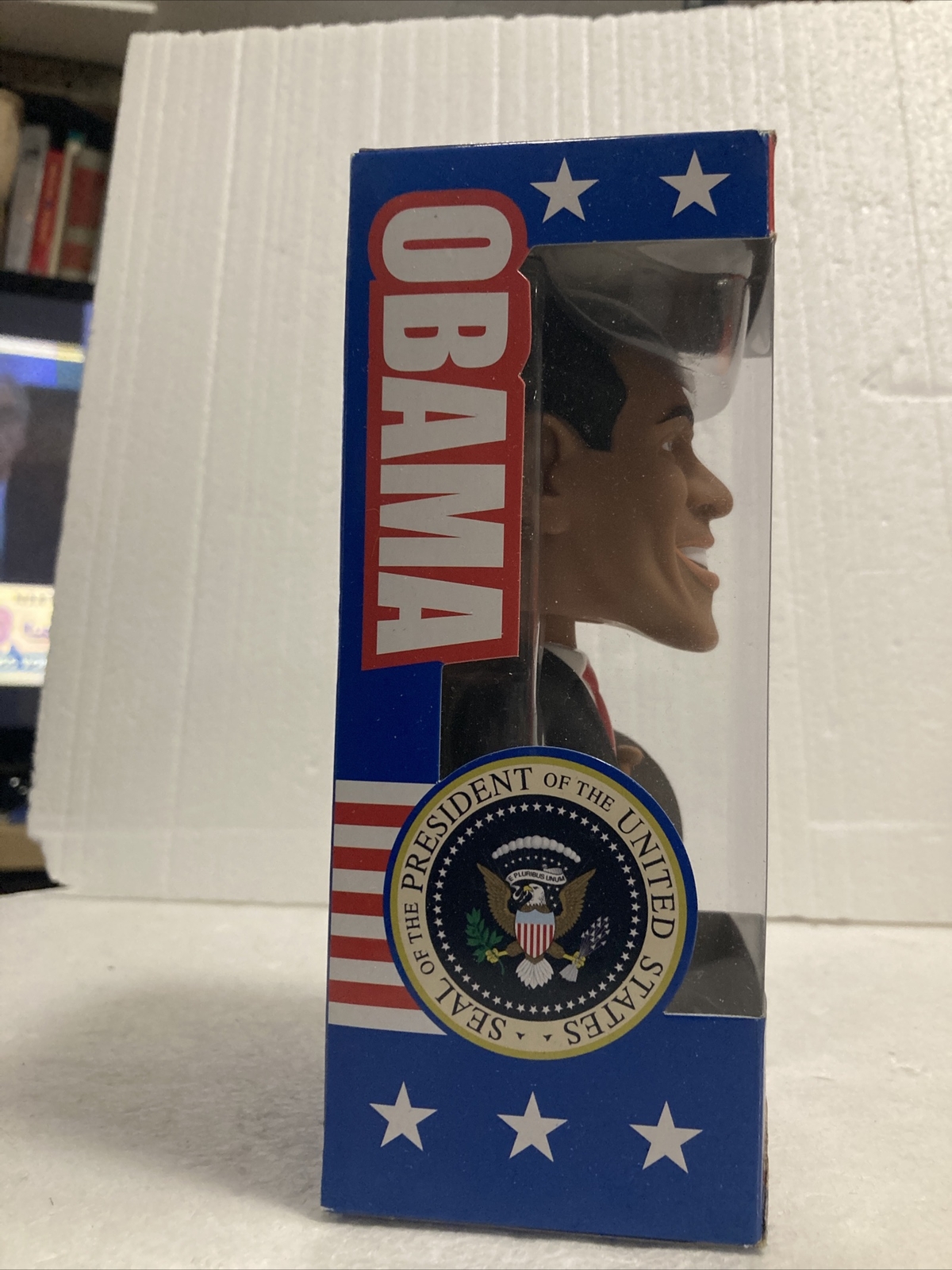 PRESIDENT BARACK OBAMA WACKY WOBBLER BOBBLE HEAD FIGURE FUNKO | eBay