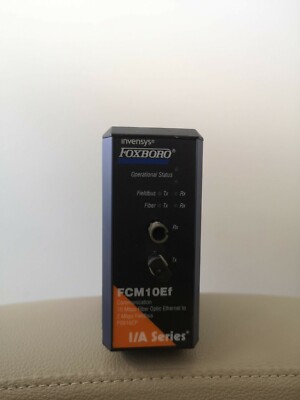 FOXBORO FCM10Ef COMM Module 10Mbps FIBER Ethernet TO 2Mbps Fieldbus ...