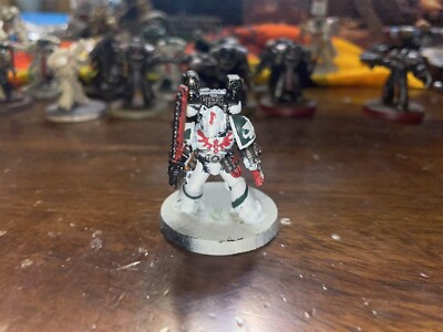 Warhammer 40k- Space Marines Dark Angels Apothecary Kitbash painted. S2 ...