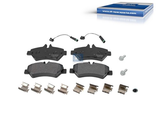 CAPSautomotive Brake Pad Set for Volkswagen 2E0698451,008 420 5120 ...