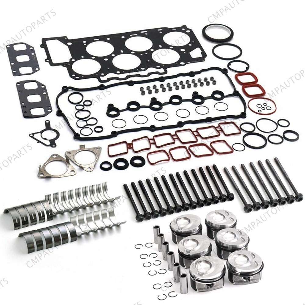 Engine Rebuild Overhaul Kit For Porsche Cayenne VW Passat Audi Q7 VR6 3 ...