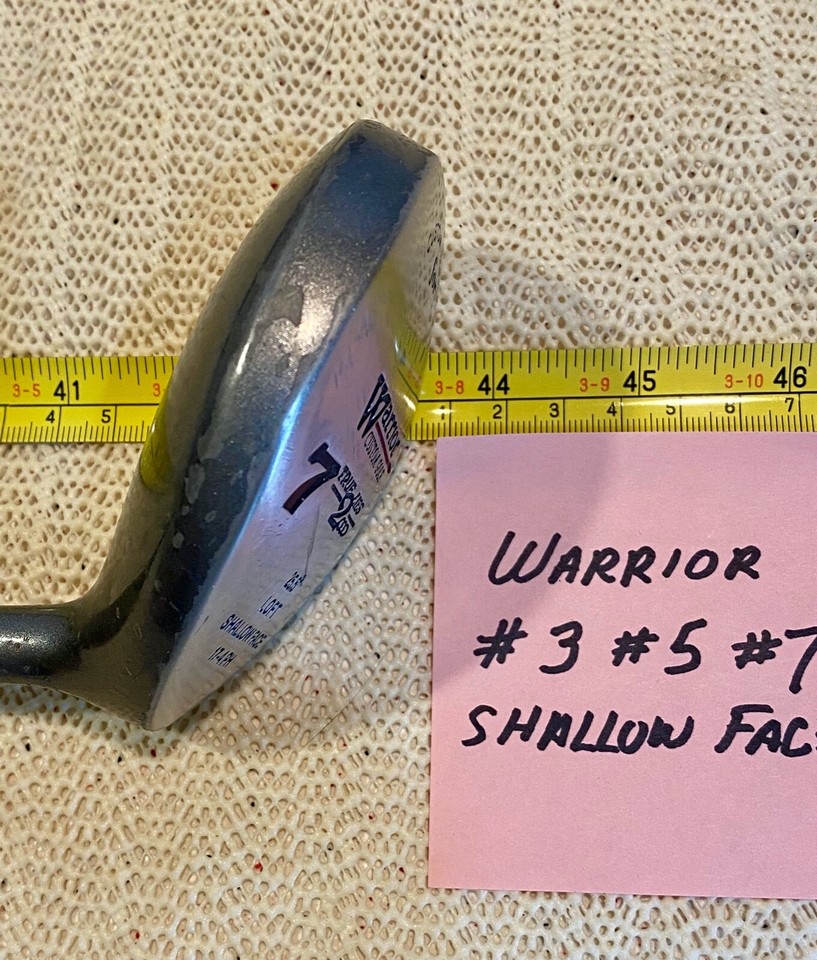 Warrior Custom Golf Precision TL 2000 3, 4 and 5 Wood Set Golf Clubs ...