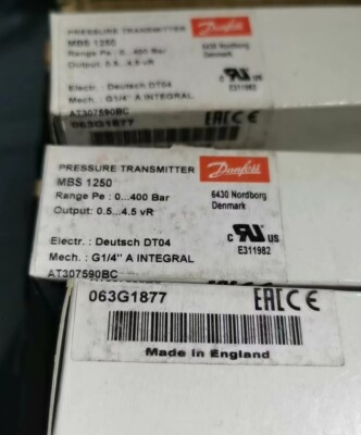 1pc NEW MBS1250 063G1887 Pressure Transmitter By DHL or FedEx | eBay