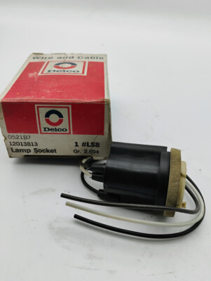 Delco 12013813 Lamp Socket NOS Made in USA | eBay