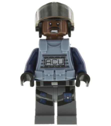 Lego ACU Trooper 75919 Male Moustache with Vest Jurassic World ...