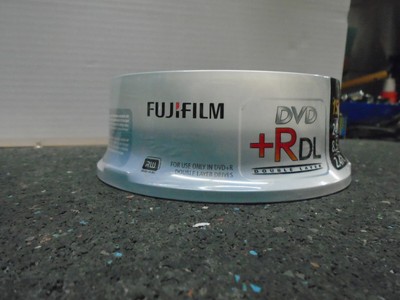 NEW Fujifilm DVD+R DL 8.5GB 2.4x pack Blank DVDs RW | eBay