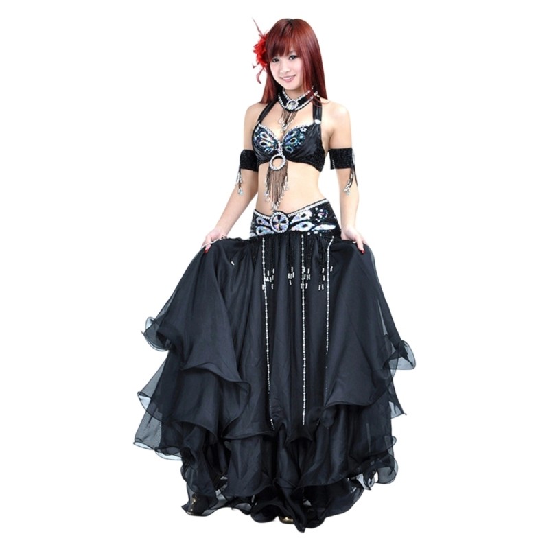Belly Dancing Outfit Bellydance Costume Belly Dance Bra Belt Carnival ...