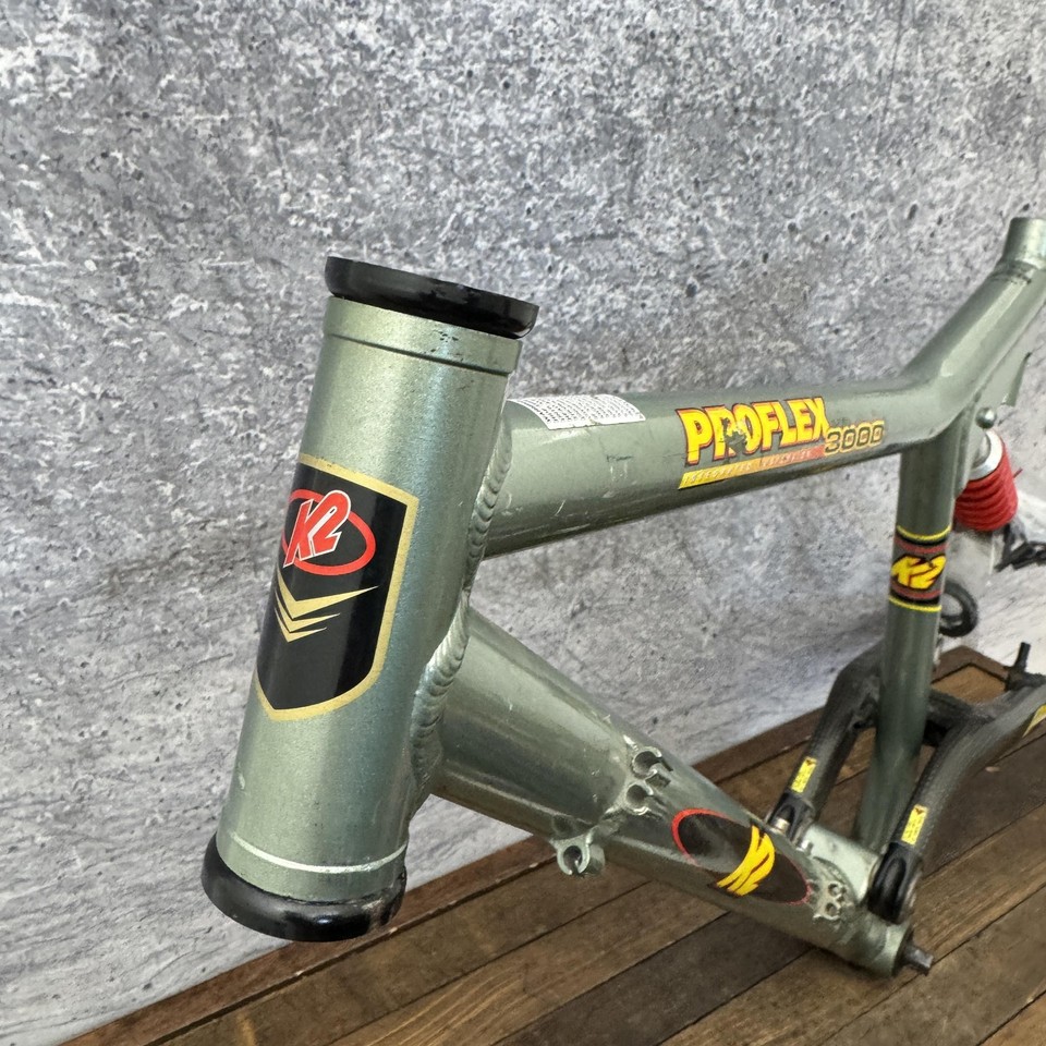 Vintage K2 Proflex 3000 Full Suspension Frame 20 Carbon Large USA 26 ...