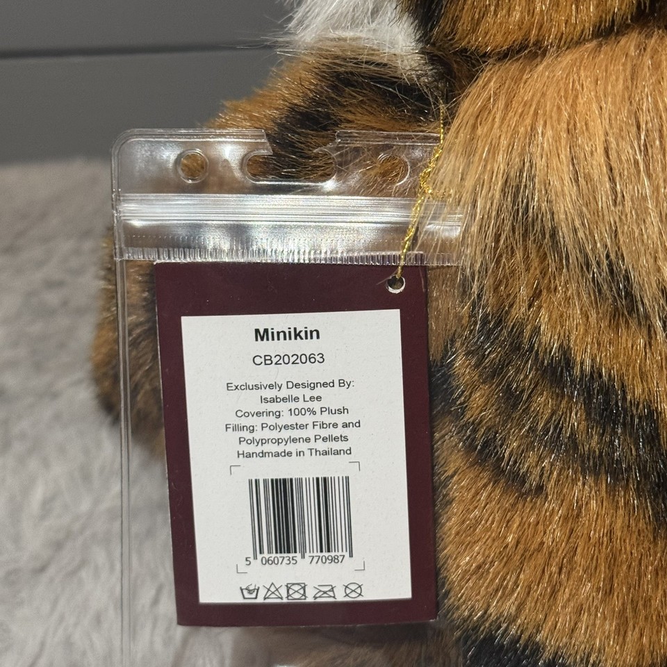 Charlie Bears 2020 Retired Minikin Tiger | eBay UK