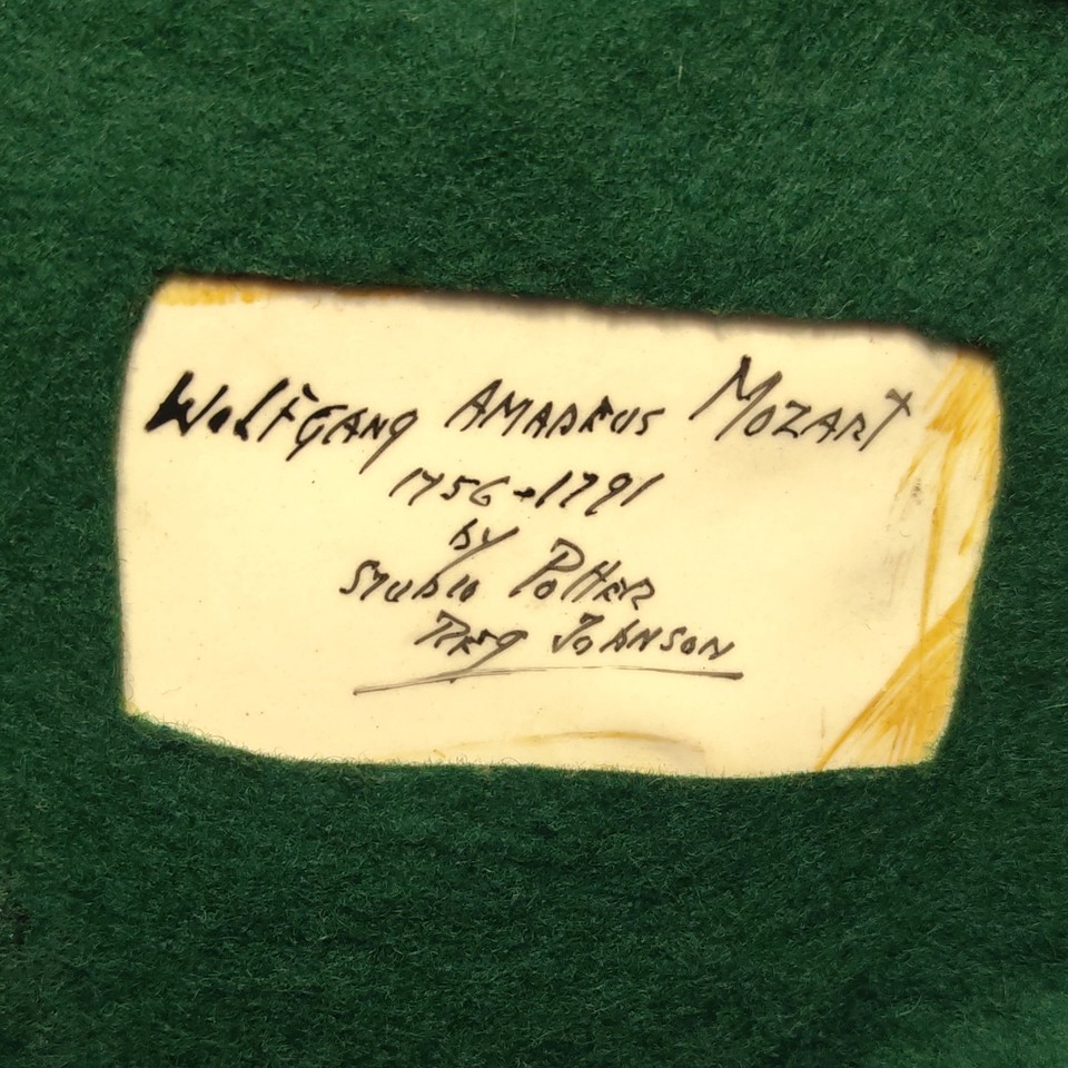 Reg Johnson Mozart Porcelain Figurine Hand Painted | eBay