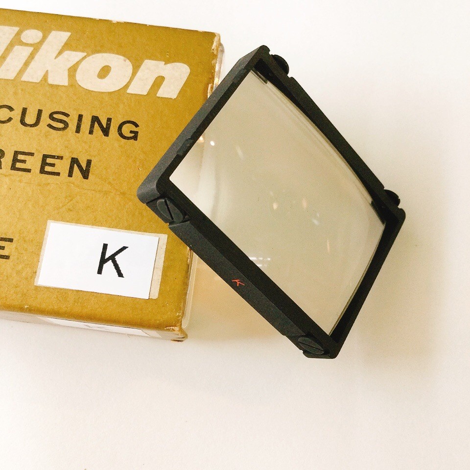 【MINT】 Nikon Type K Focusing Screen for F F2 Photomic Nikomat Split ...