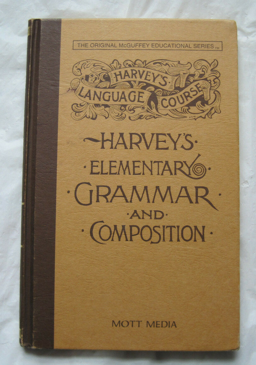 Harvey's Elementary Grammar and Composition Language Course~HC~LBDAC | eBay