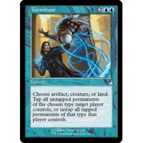 Turnabout (retro Frame) X4 M/NM Magic: The Gathering MTG Ravnica ...