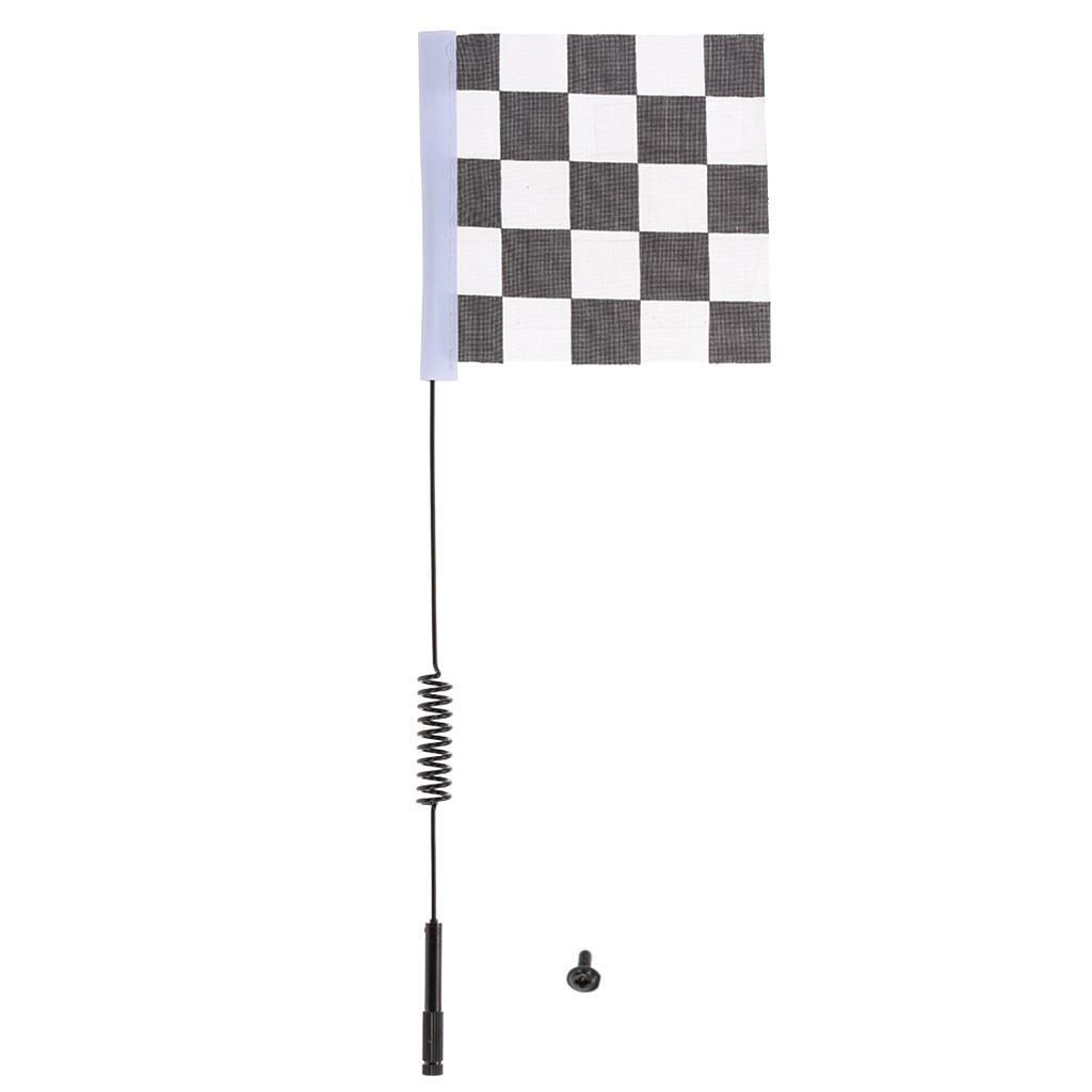Metal Antenna Car Flag for 1:10 RC Crawler Axial SCX10 90046 TRX4 D90 ...