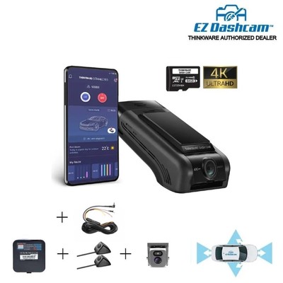 Thinkware U1000 Plus 4K Dash Cam 4-CH Bundle #2 | eBay
