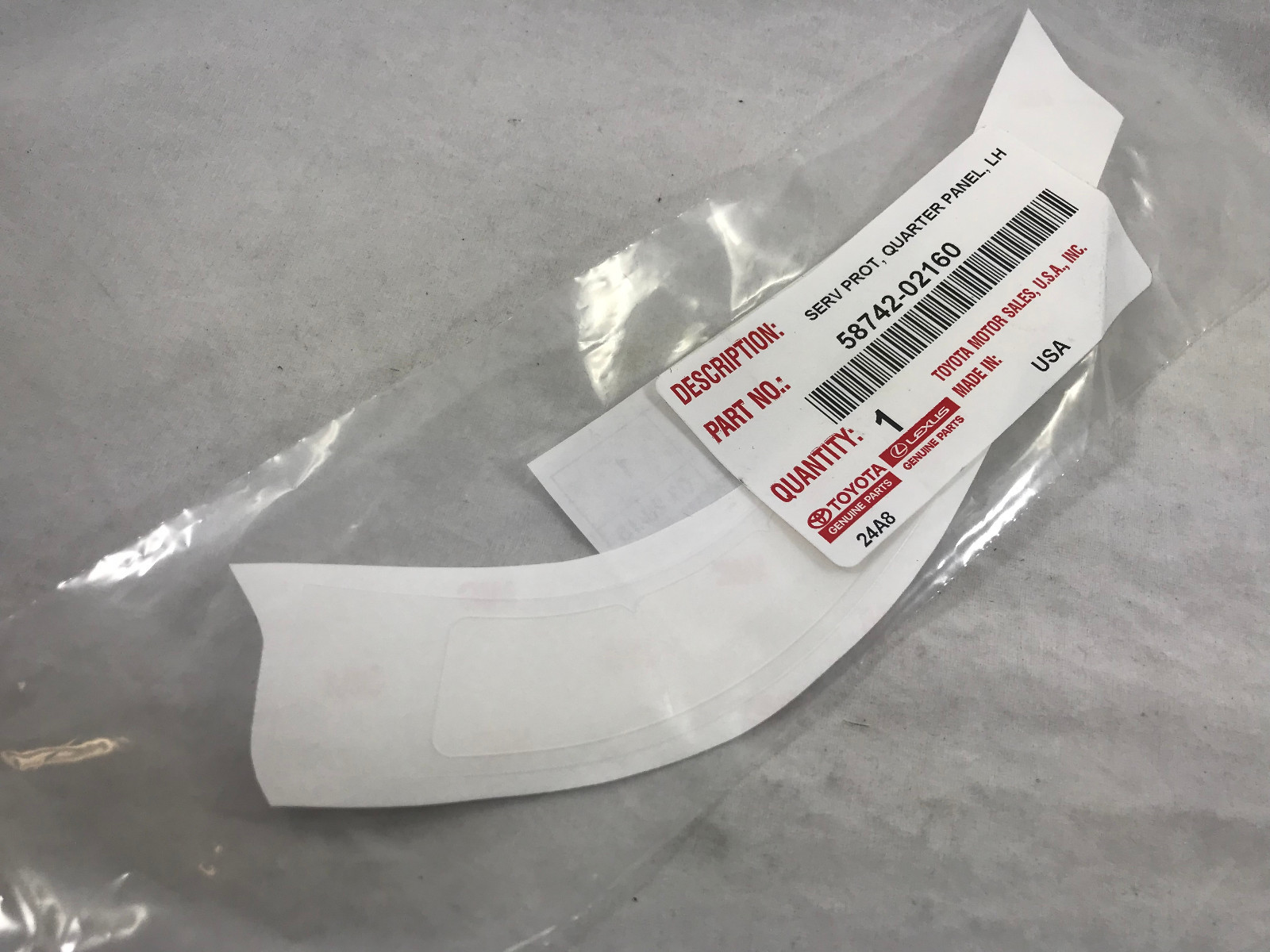 Toyota OEM 2014-2016 Corolla Quarter Panel Stone Deflector Guard Left ...