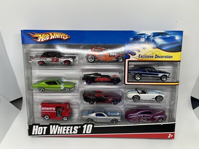 2009 HOT WHEELS 10 - 1:64 Scale 10 Pack Exclusive Decoration Set - Some ...