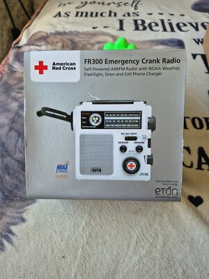 American Red Cross FR300 Eton AM/FM Emergency Weather Radio NOAA w ...