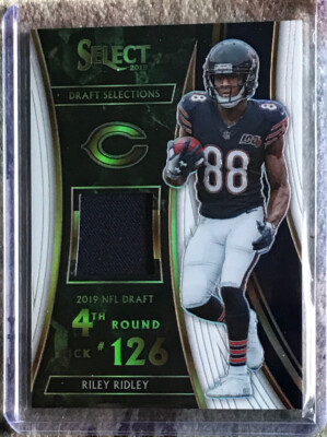 2019 PANINI SELECT RILEY RIDLEY GU PATCH PRIZM 26/75 BEARS NICE 👍 | eBay