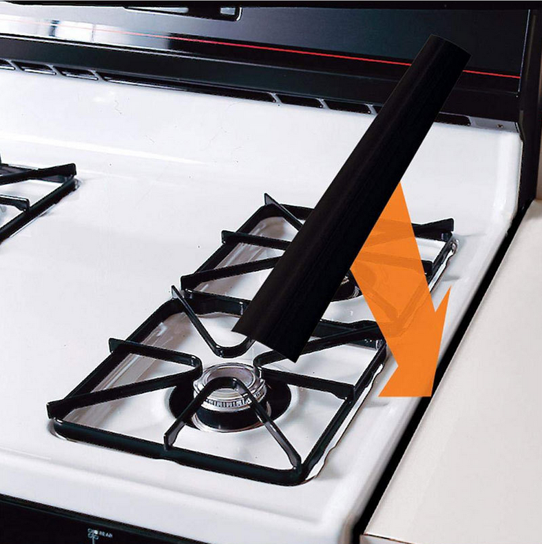 2X Silicone Kitchen Seals Gap Filler Stove Counter Cover for Cooker ...