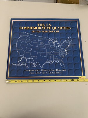 The US Commemorative Quarters Deluxe Collectors Kit folder (no quarters ...