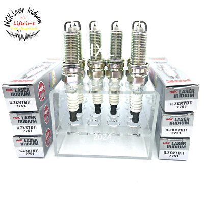 Spark Plug-Laser Iridium NGK ILZKR7B11 7751 Set of 6 Pcs | eBay