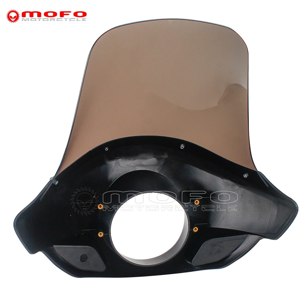 Tall Headlight Fairing Windshield Kit For Harley Dyna Sportster XL1200 ...