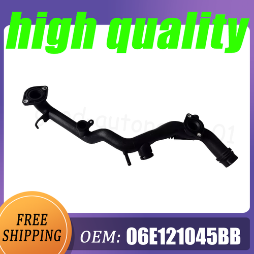 1pc 06E121045BB New Engine Coolant Pipe for VW AUDI A6 A7 A8 S4 S5 ...