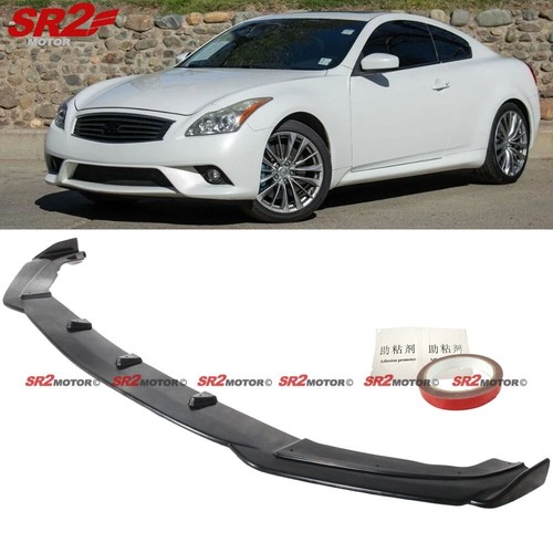 For 2008-2014 Infiniti G37 Q60 PU Front Body Bumper Splitter Lip ...