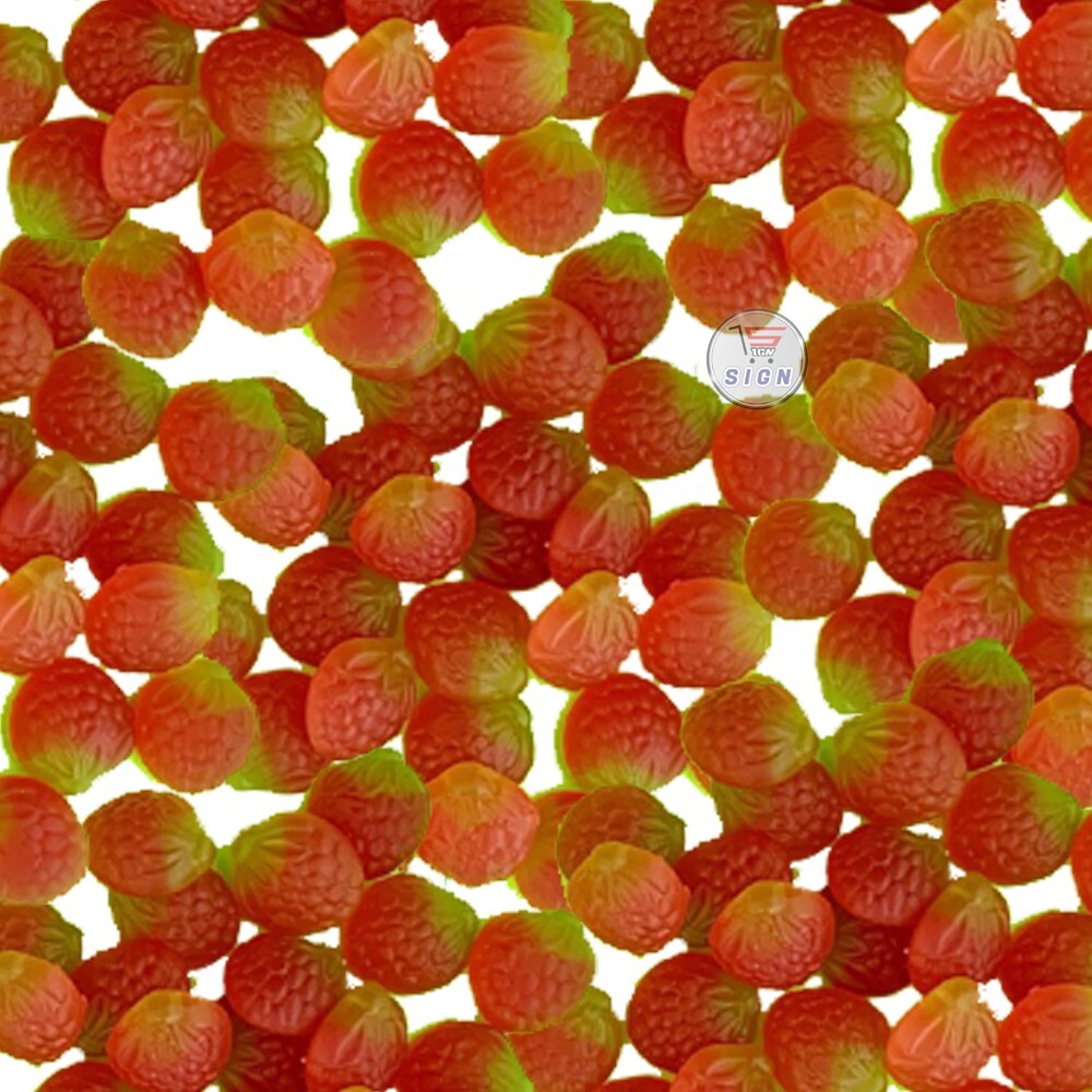 Haribo Giant Strawbs Sweets Wedding Easter Candy Strawberries Pick n ...