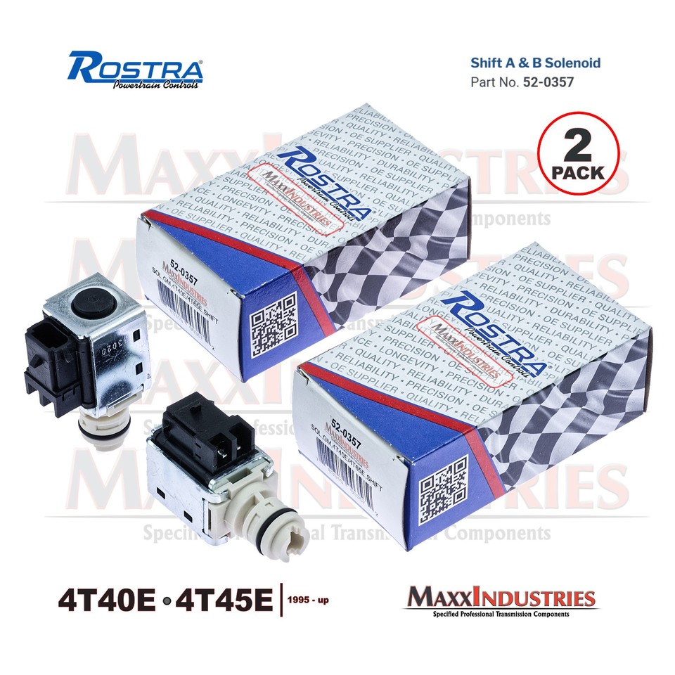 4T40E 4T45E 4T65E Transmission Shift Solenoid Set Rostra 52-0357 (OE ...