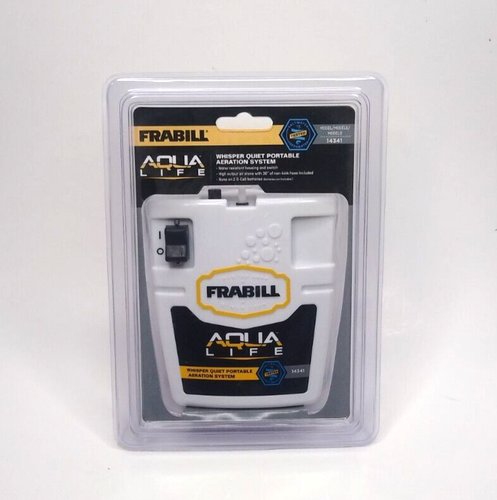 Frabill Aqua Life Whisper Quiet Portable Fishing Live Bait Aeration ...