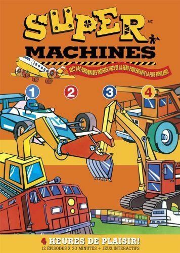 Super Machines Coffret Cadeau (Volumes 1-4) (DVD, 2008) for sale online ...