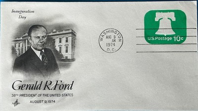 Artcraft Inauguration Day 1974 Gerald Ford 38th President of US August ...