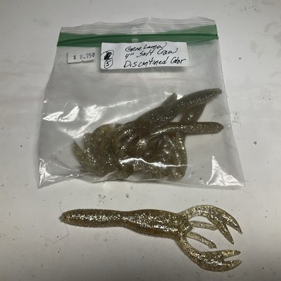 Gene Larew 4” Salt Craw Discontinued Rare (5ct) | eBay