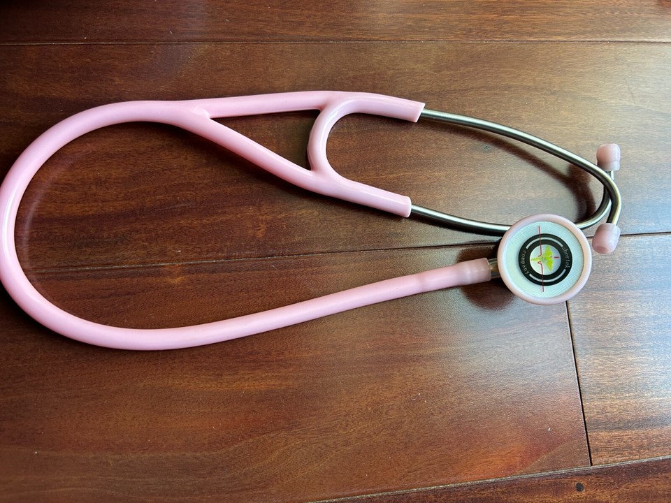PINK CARDIOLOGY STETHOSCOPE DIAPHRAGM PROFESSIONAL DOUBLE HEAD | eBay