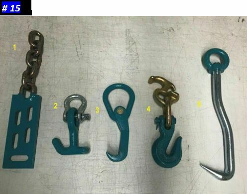 SET#15 Auto Body Frame Machine Collision Repair Pulling Tie Tools Hook ...