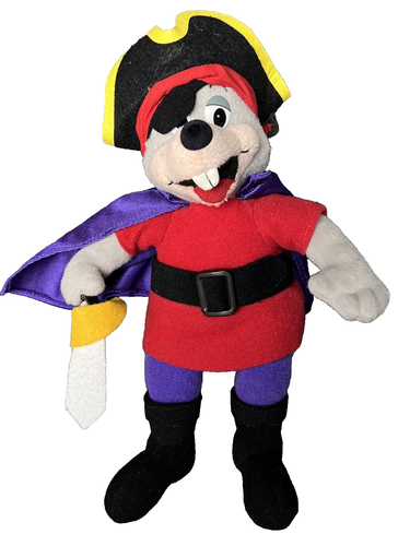 Chuck E. Cheese Pirate CeC 2006 Limited Edition Stuffed Plush Preowned ...
