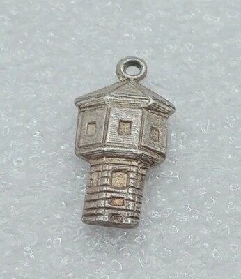 Vintage 1930’s Sterling Silver *LIGHTHOUSE* Charm Pendant For Charm ...