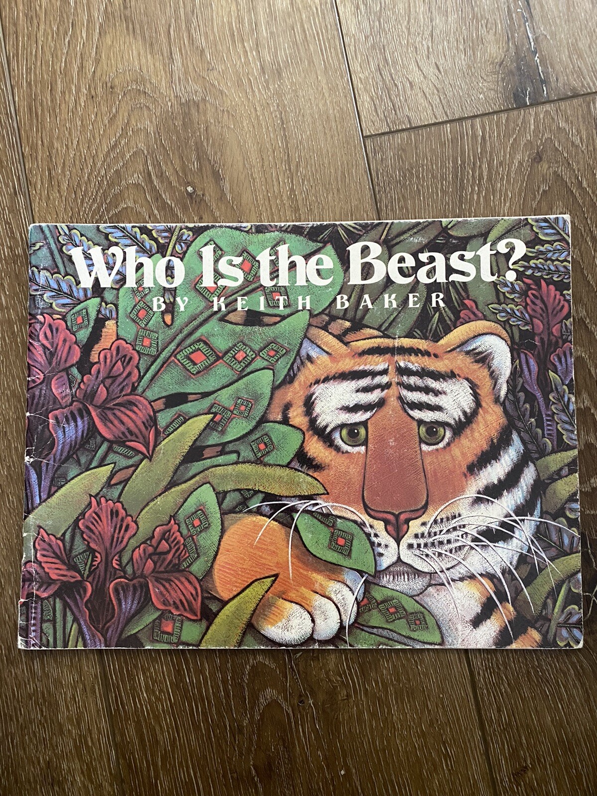 Vintage Who Is The Beast? Illustrated Picture Book Storybook | eBay