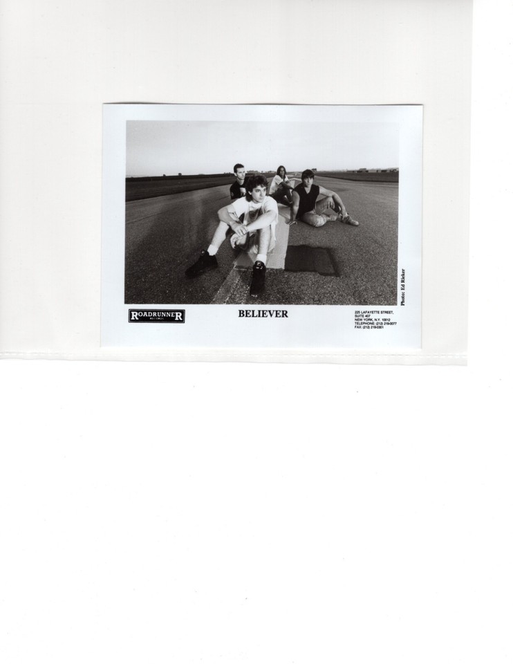 Original Believer 1993 Photo Promo Press 5x4 - Dimensions | eBay