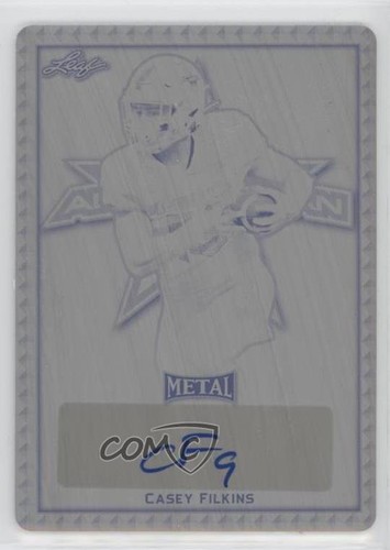 2020 Leaf Metal US Army All-American Bowl AAB Etch 1/1 Casey Filkins ...