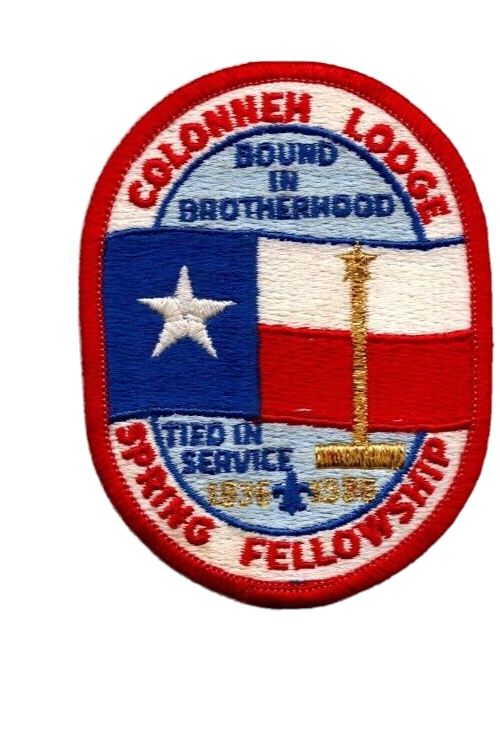 Colonneh Lodge 137 Sam Houston Council Texas 1986 Spring Fellowship ...