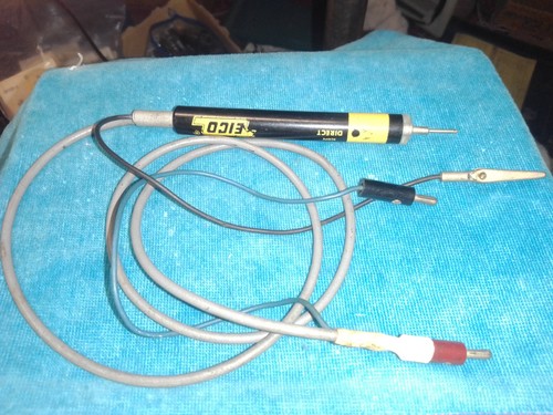 EICO DIRECT OSCILLOSCOPE PROBE w/ BANANA PLUG CONNECTORS | eBay