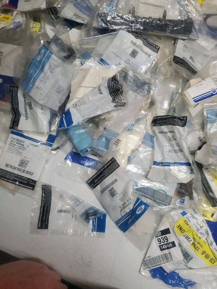 NEW GM FORD MOPAR MIXED PARTS LOT BOX MISC SMALL PARTS NEW LOT G2 OVER ...