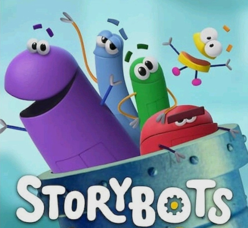 Storybot Cartoon Sticke Laptop Desk Car Window Cell Phone Decal ...