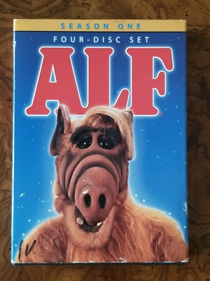 Alf Season 1 DVD 4 Disc set with slip cover and insert Good condition ...
