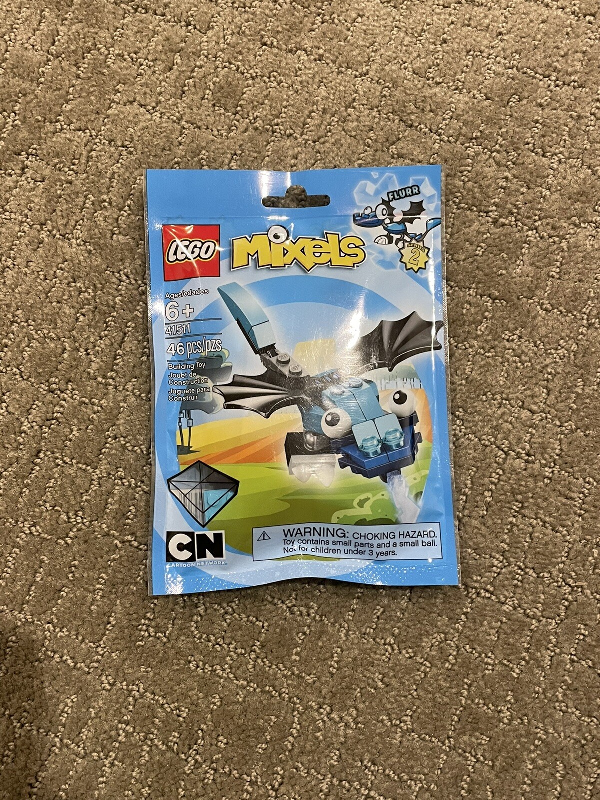 NEW Sealed LEGO Mixels 41511 Series 2 FLURR (Polybag) Building Toy ...