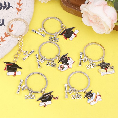 2025 Graduation Blow Cap Keychain Ring Student Accessories Fashion ...