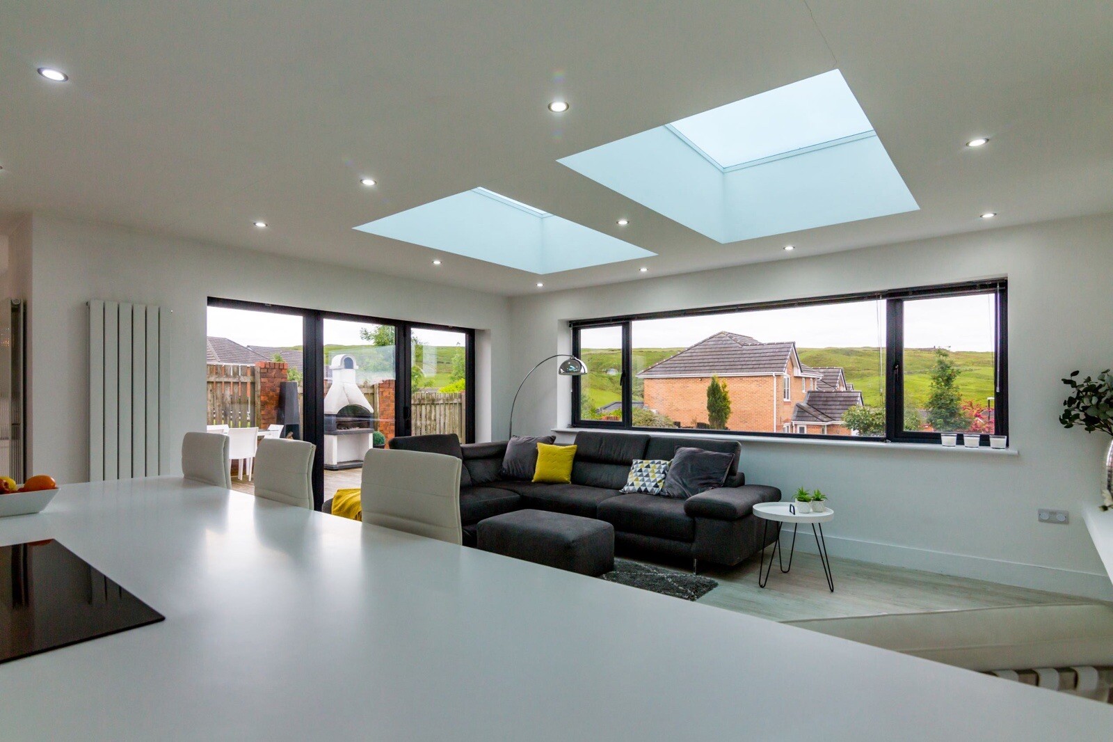 Skylight Roof Window Toughened Glass TRIPLE GLAZED Flat Rooflight | eBay UK